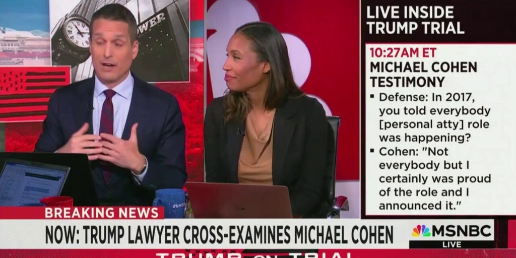 MSNBC legal analyst slams Michael Cohen after admission he stole from ...