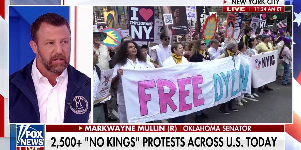 Republican senator reveals 'No Kings' rallies sponsored by Communist ...