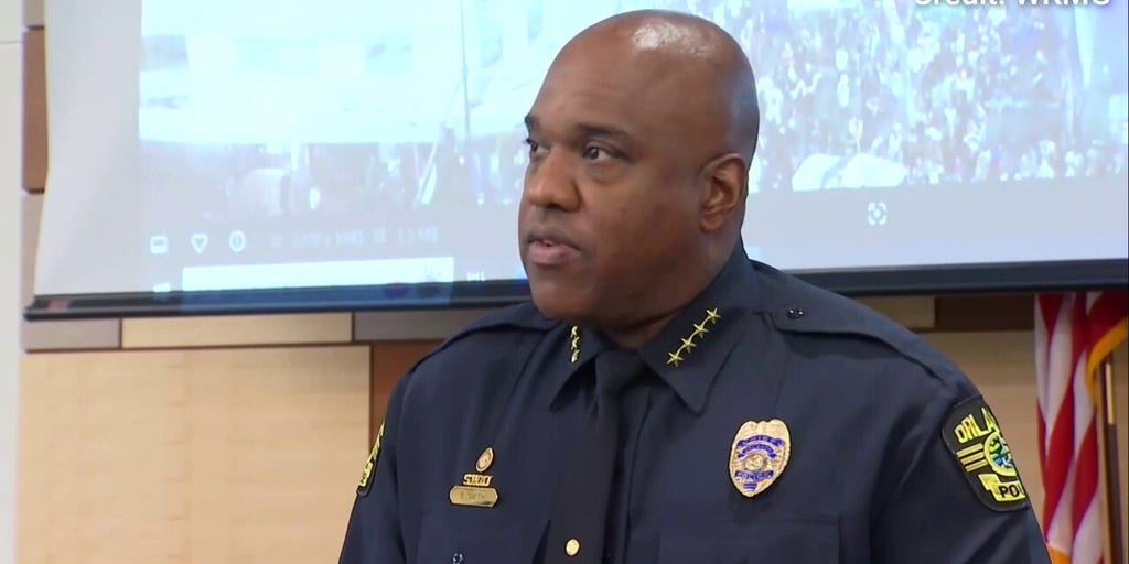 Orlando Police Chief Eric Smith speaks about Orlando shooting at press ...