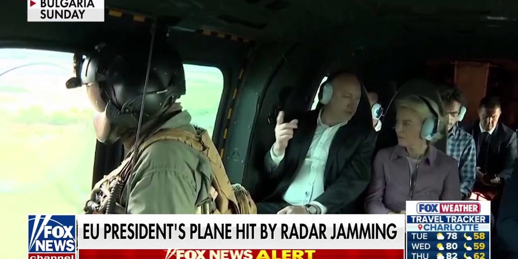 EU alarmed by suspected Russian GPS jamming plane | Fox News Video