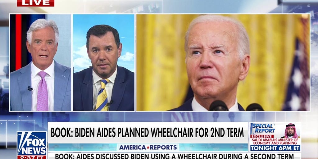 New book details Biden's mental, physical decline with 'wheelchair ...