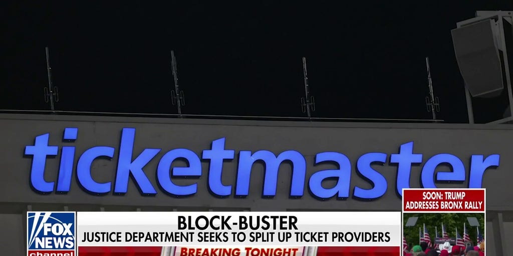 DOJ files antitrust lawsuit against Ticketmaster, Live Nation | Fox ...