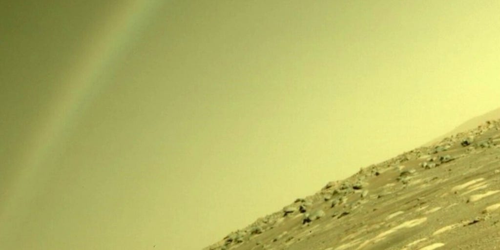 NASA explains mystery ‘rainbow’ on Mars | Fox News Video