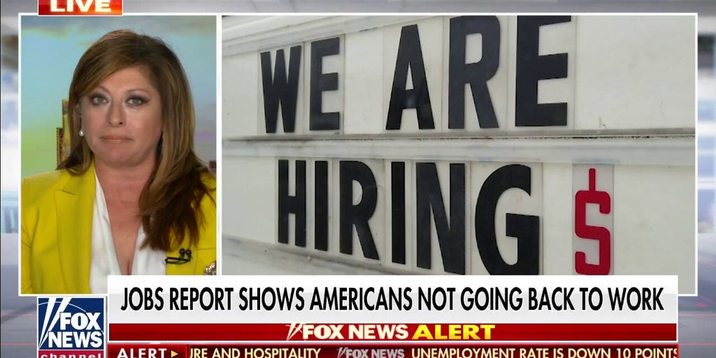 Bartiromo: Poor jobs report indicates Americans not ready to work, US ...