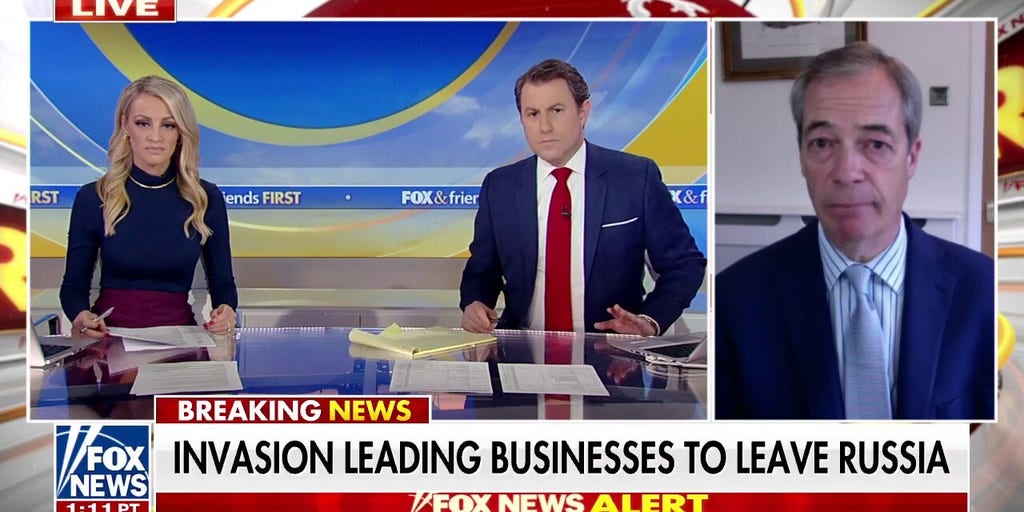 Nigel Farage on how NATO should respond as Russian military approaches ...