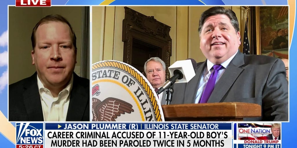 Illinois Gov. Pritzker 'plays politics with everything': Jason Plummer ...