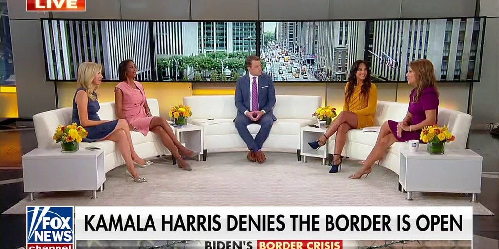 Kamala Harris Denies The Border Is Open As Chicago Sends Migrants To