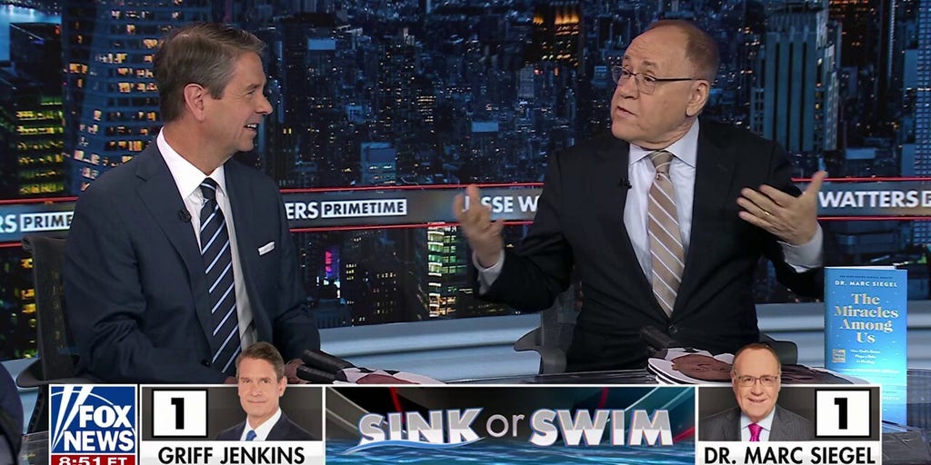 Griff Jenkins wins ‘Sink or Swim’ after correctly answering Nobel Peace ...