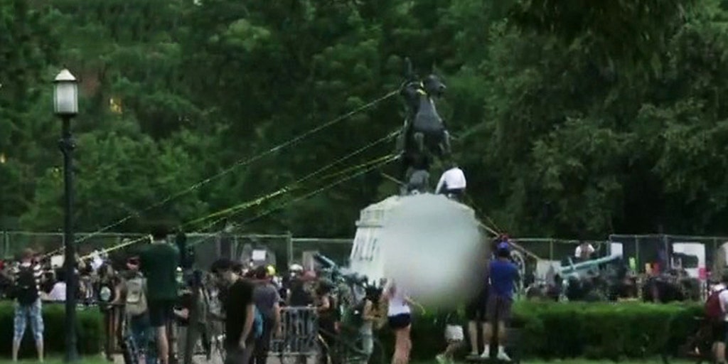 Trump authorizes arrests of anyone trying to vandalize or destroy ...