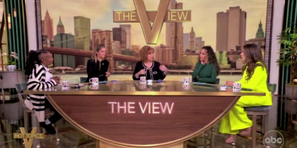'The View' co-hosts reconcile Biden meeting with Trump after repeatedly ...