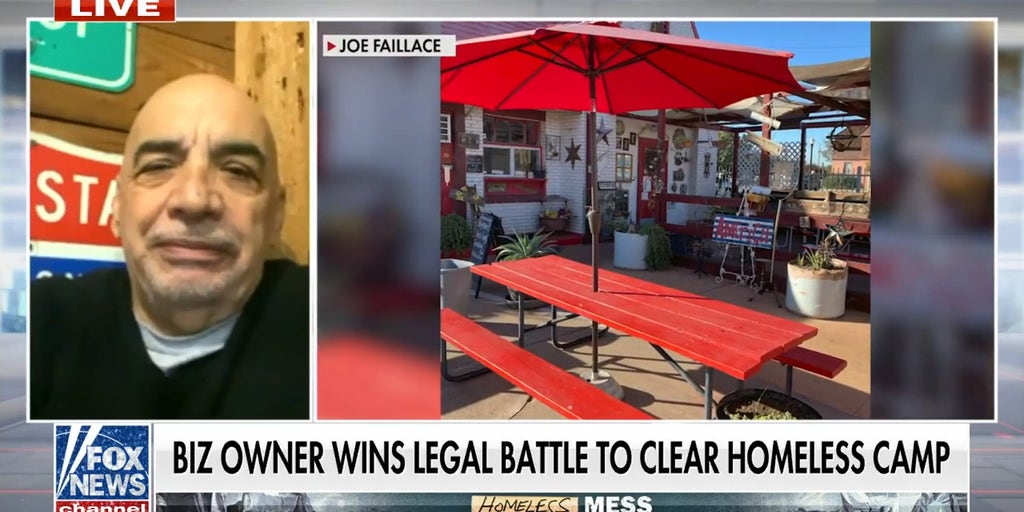 Sandwich shop owner wins battle to clear homeless camp outside store ...