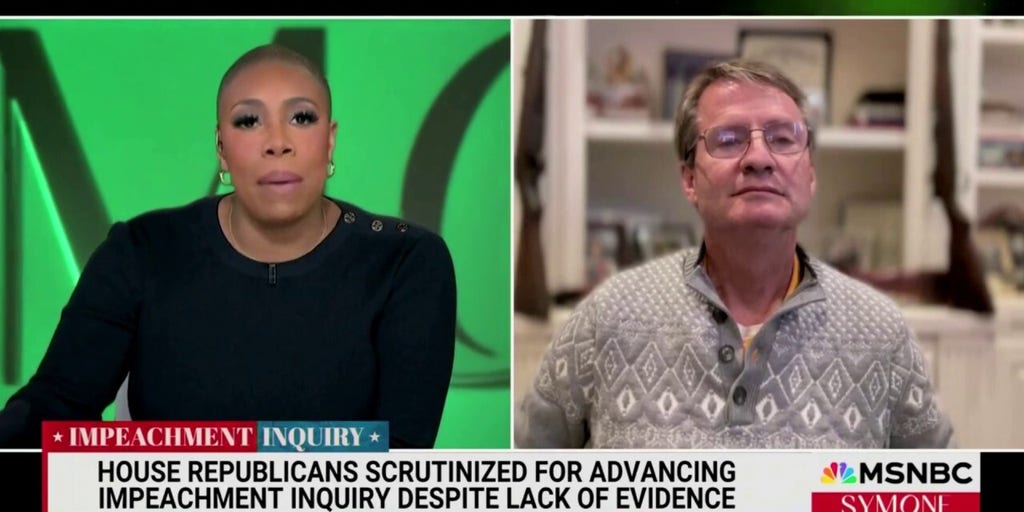 MSNBC host and former Biden advisor blasts GOP rep on impeachment ...