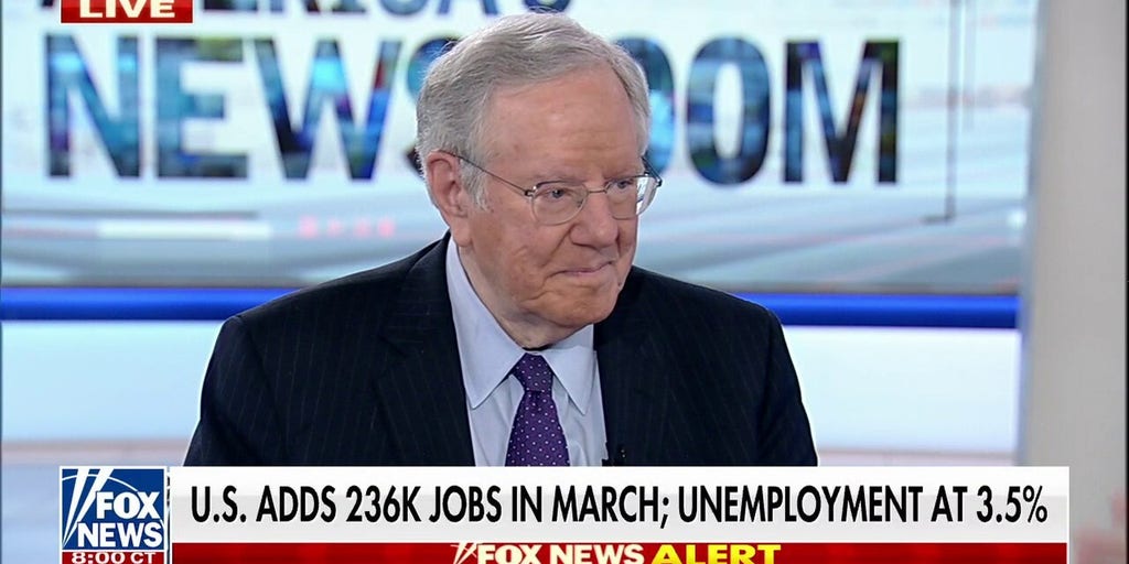 Steve Forbes reacts to March jobs report, says economy is slowing down ...