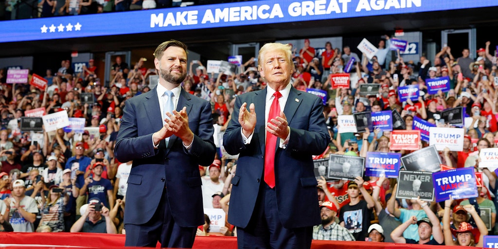 WATCH LIVE: Former President Trump and Sen. JD Vance rally supporters ...