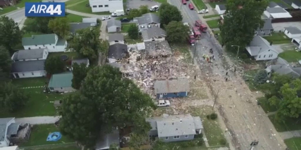 Wreckage After Indiana House Explosion Fox News Video