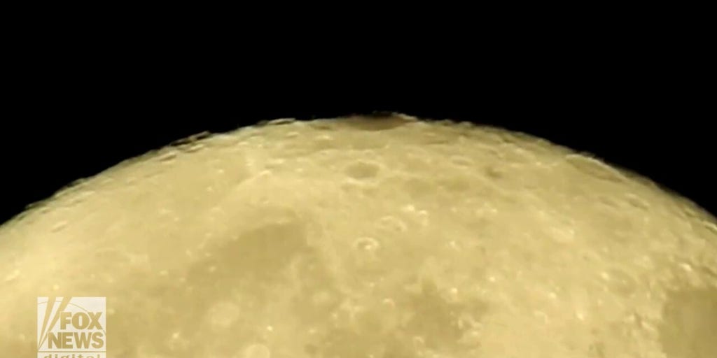 Stunning supermoon spotted in the Texas sky | Fox News Video