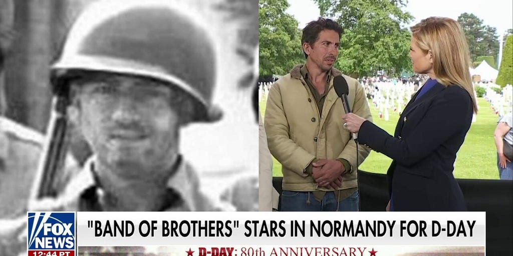 ‘Band of Brothers’ stars join veterans in Normandy for D-Day | Fox News ...