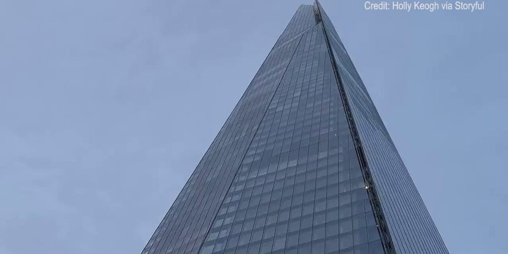 A climber was spotted scaling a 1,000-foot skyscraper in London | Fox ...