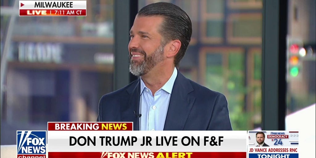 Don Jr. explains why JD Vance was the best VP choice: 'Young ...