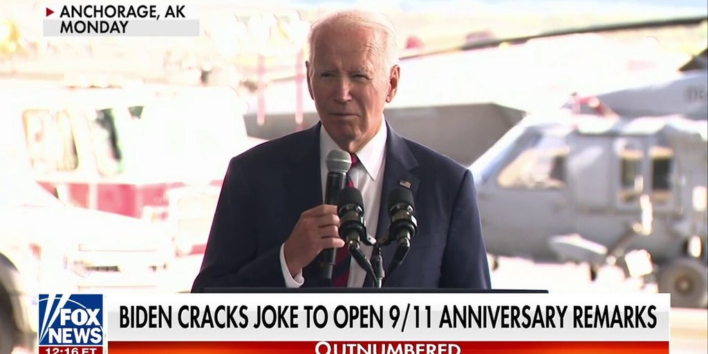 Biden cracks 'odd' joke, makes misleading claim in 9/11 remarks | Fox ...