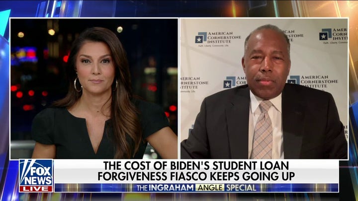 Dr Ben Carson on Biden student loan handout: How in the world is that ... Dr Ben Carson on Biden student loan handout: How in the world is that ...
