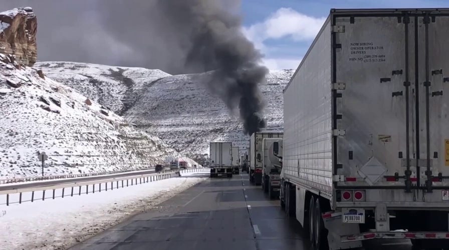 Fiery Wyoming pileup inside tunnel leaves at least 2 dead | Fox News Fiery Wyoming pileup inside tunnel leaves at least 2 dead | Fox News