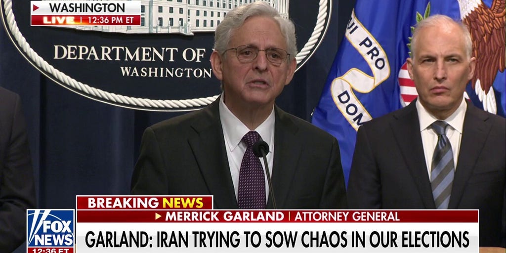 AG Garland confirms Trump targeted in hack attack plot linked to Iran ...