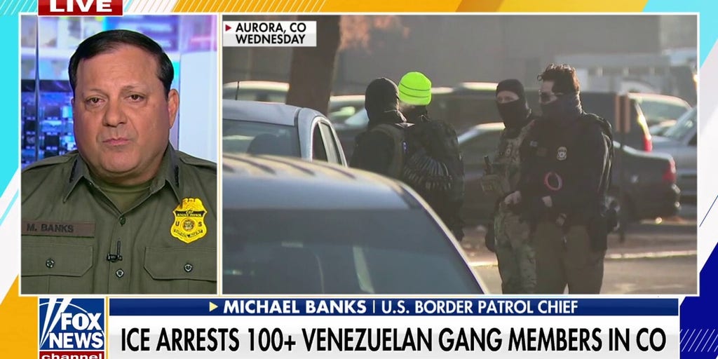 ICE arrests 100+ Venezuelan gang members in Colorado | Fox News Video