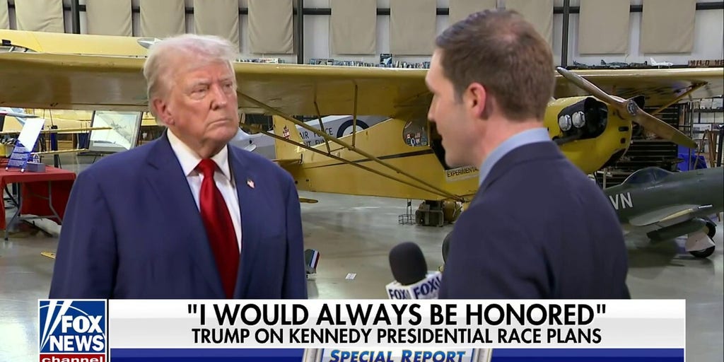 Trump on reports RFK, Jr. will end 2024 bid: 'I respect him' | Fox News ...