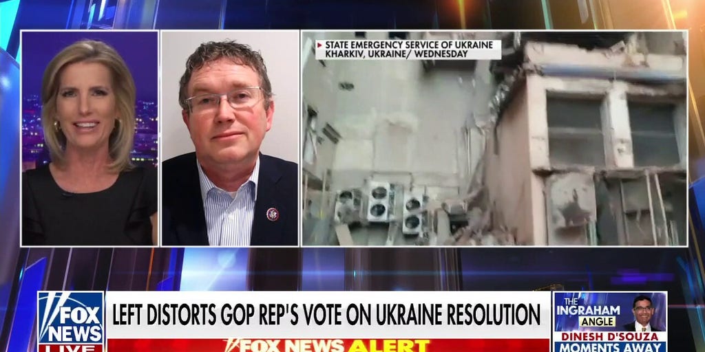 Media distorts GOP lawmaker's vote on Ukraine resolution | Fox News Video