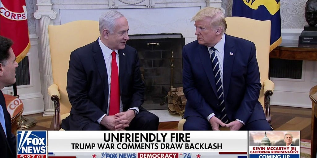Trump draws criticism for remarks about Israeli Prime Minister Benjamin ...