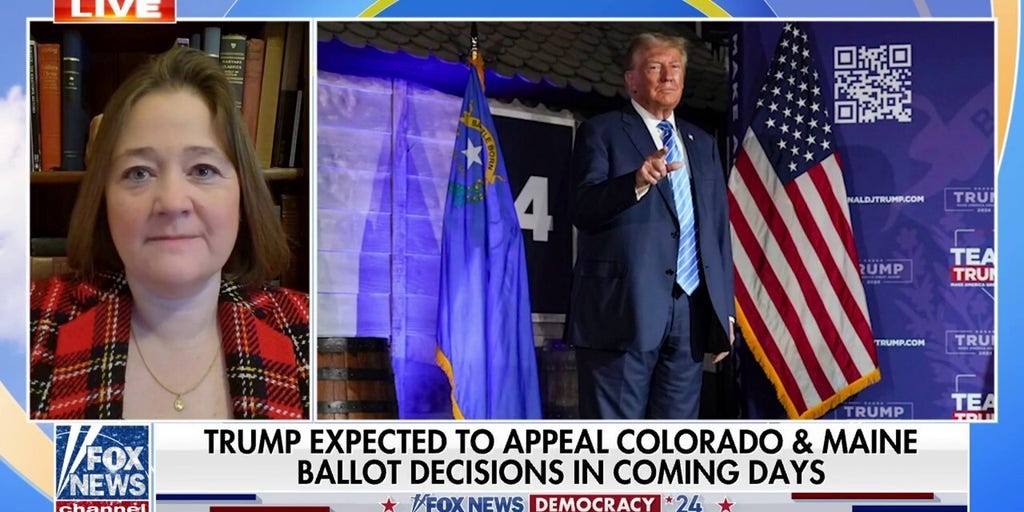 Colorado, Maine attempts to bar Trump from 2024 ballots are ‘anti ...