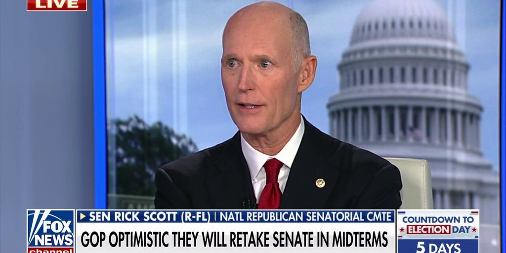 Sen. Rick Scott predicts a GOP Senate majority of 52+ seats | Fox News ...