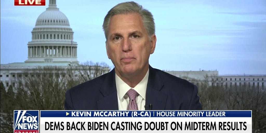 Biden Isnt Listening To What Americans Want Mccarthy Fox News Video