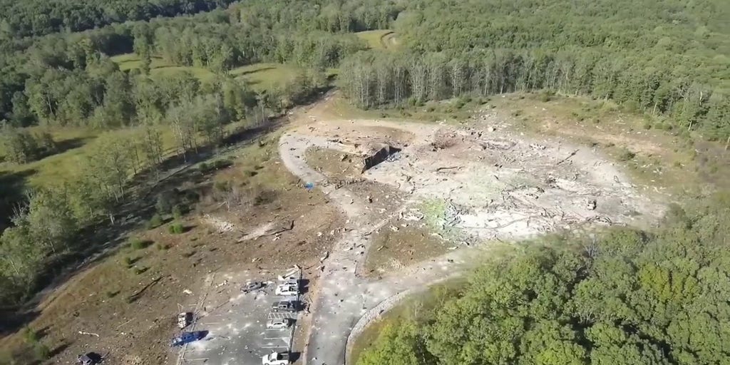 Drone footage shows destruction of Tennessee plant explosion | Fox News ...