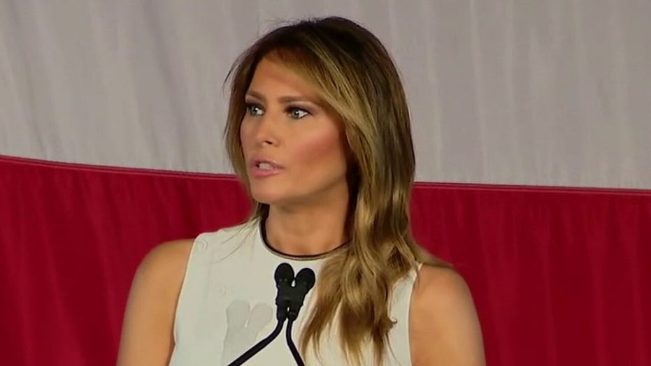 Melania Trump Honored By Palm Beach Atlantic University With Woman Of