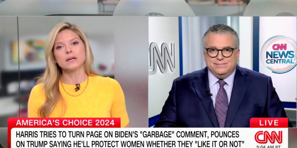 Harris has a 'Biden problem,' CNN political director says | Fox News Video