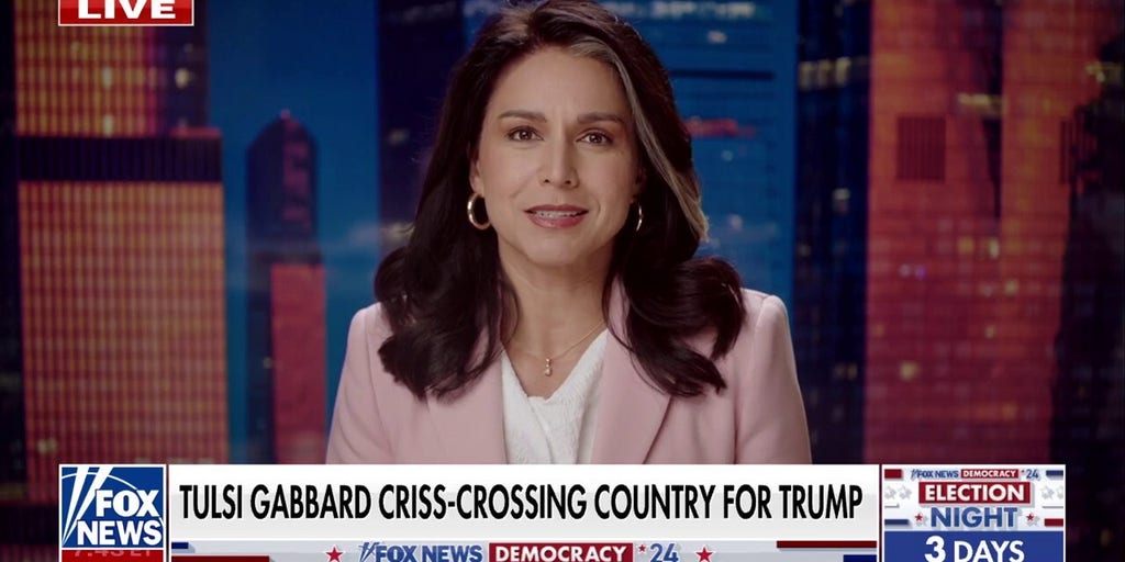 Tulsi Gabbard criss-crossing the country for Trump: The energy is ...