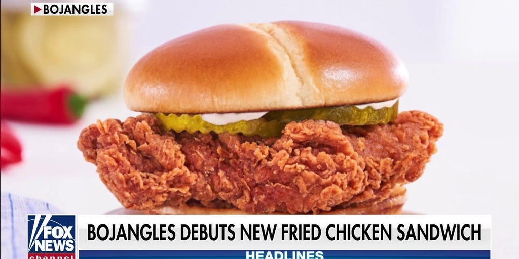 Bojangles debuts new fried chicken sandwich | Fox News Video