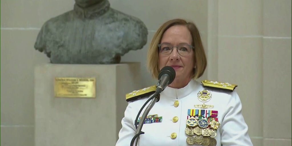 Chief of naval operations 'relinquishment of office' ceremony | Fox ...