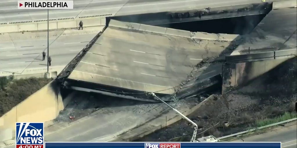 Philadelphia officials asking for patience as highway collapse shuts ...
