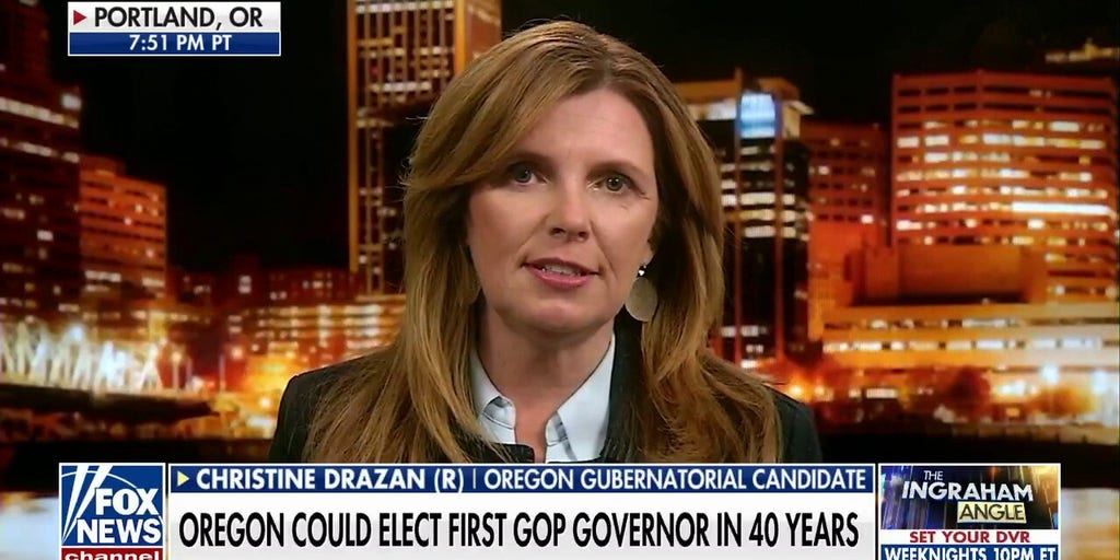 Oregon GOP gubernatorial candidate Christine Drazan makes her pitch to ...