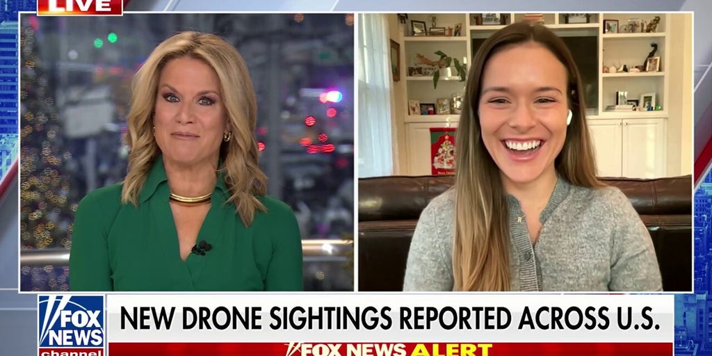 Woman opens up about 'weird' drone sightings at night | Fox News Video