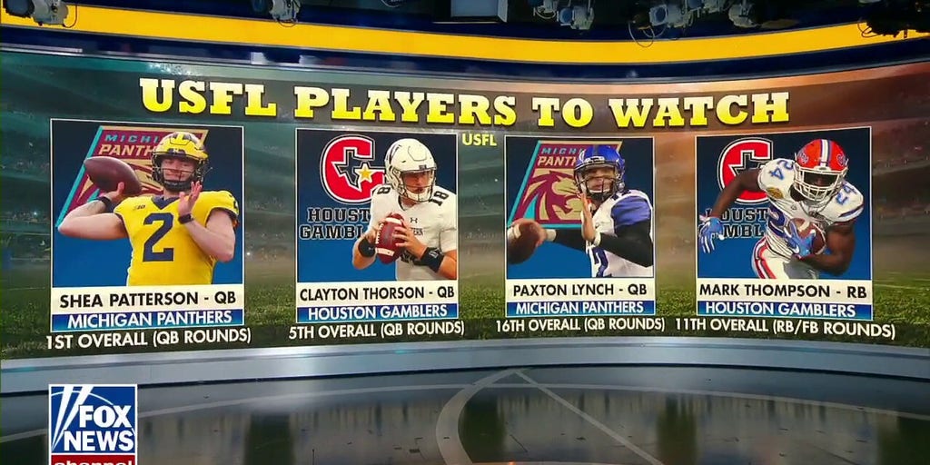 Players to watch in USFL's first week on FOX | Fox News Video