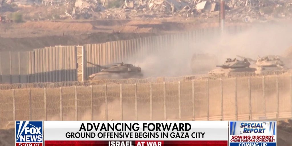 Israel launches ground offensive in Gaza City | Fox News Video