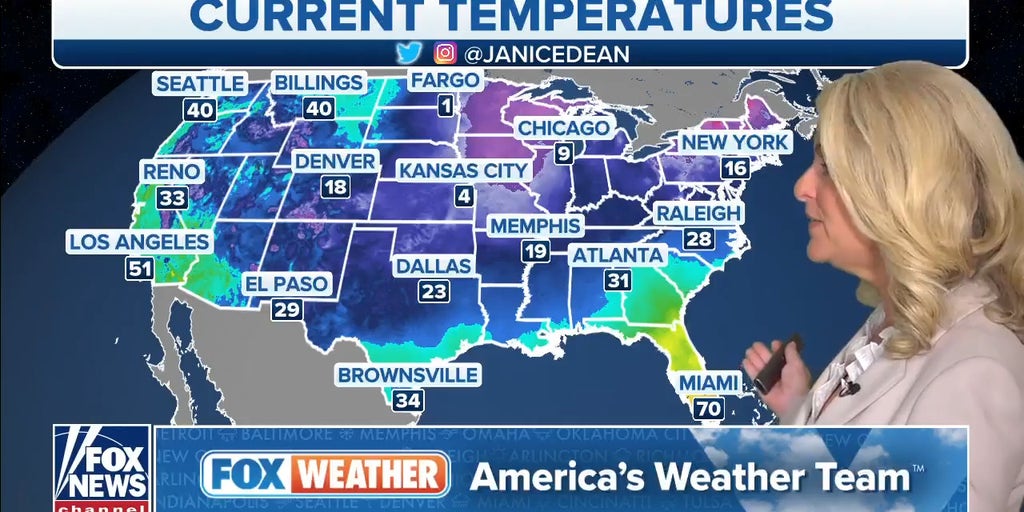 National weather forecast for January 21 | Fox News Video