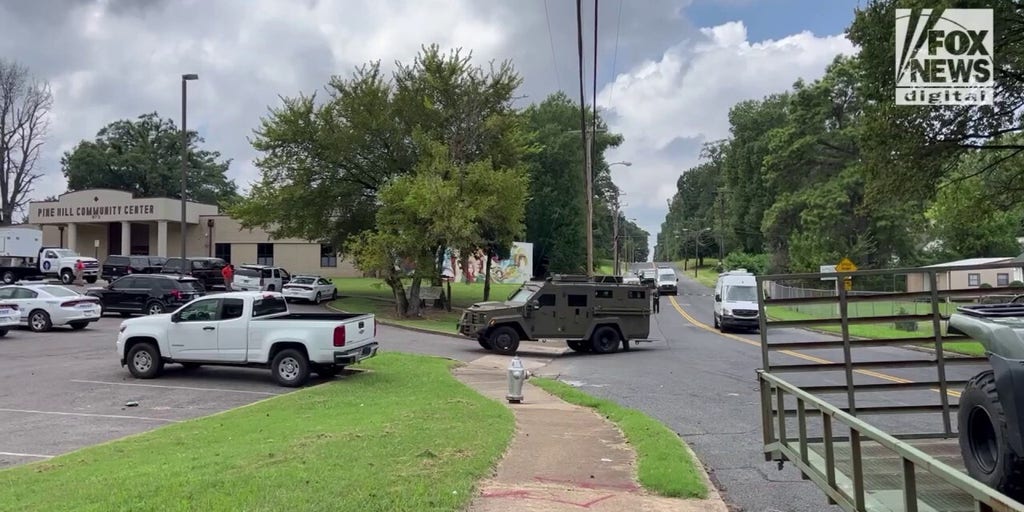Police gather at Pine Hill Community Center in area where Eliza Fletcher’s alleged abductor ...