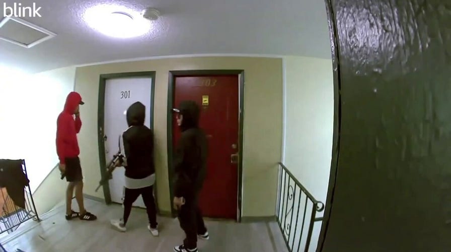Video shows armed gang at Colorado apartment building taken over by ... Video shows armed gang at Colorado apartment building taken over by ...