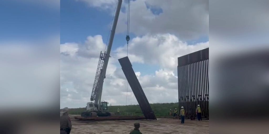 Wall construction commences along U.S.-Mexico border in Texas | Fox ...