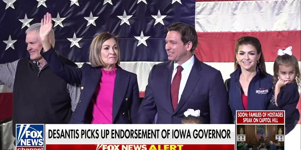 Trump campaign dismisses Gov. Kim Reynolds' endorsement of DeSantis ...